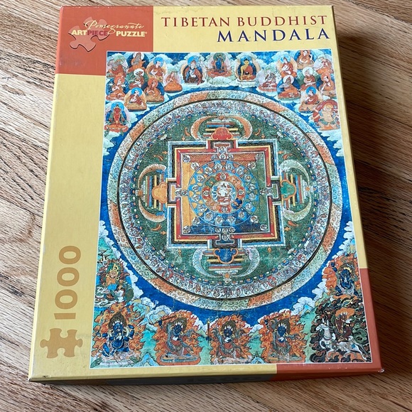 Pomegranate Art Piece Puzzle | Games | Tibetan Buddhist Mandala 00 ...